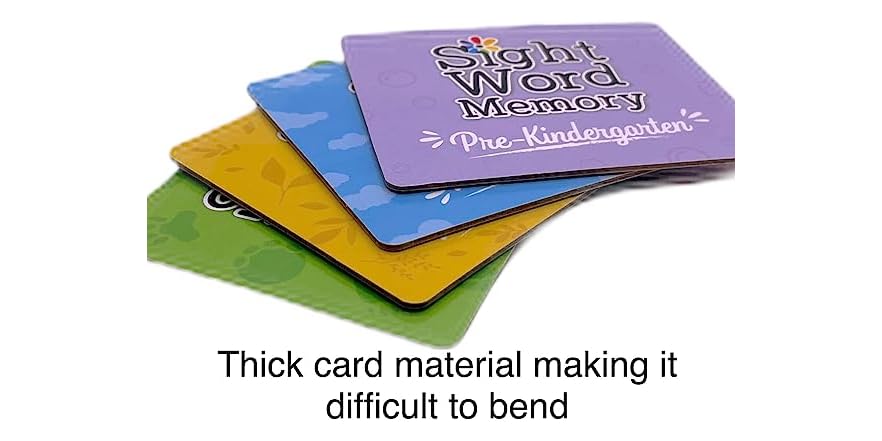 Sight Word Memory Game / Matching Game (Kindergarten)