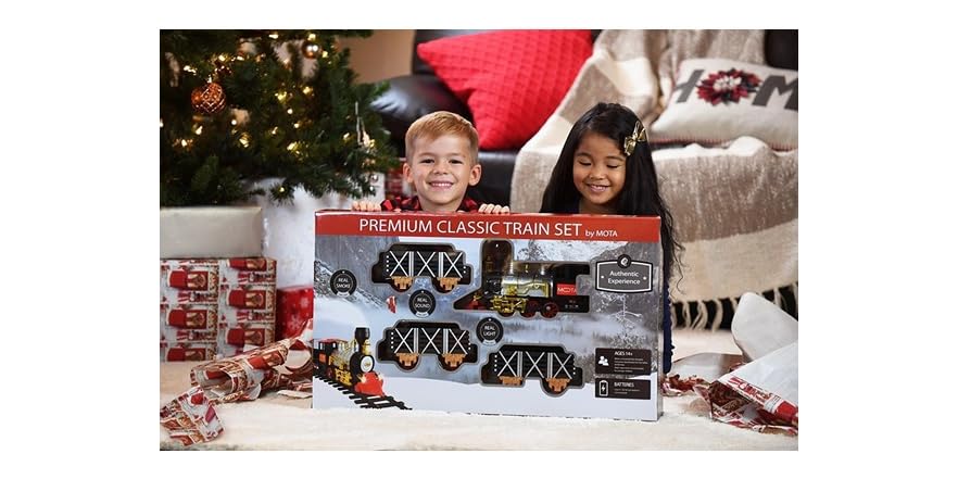 MOTA Classic Train Set w/ Smoke & Sounds