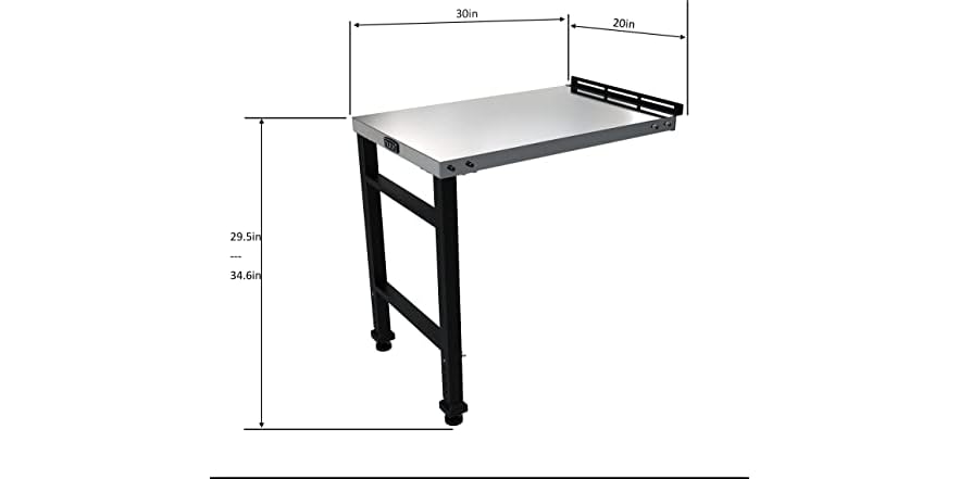 NUUK Griddle & Smoker Extension Side Prep table