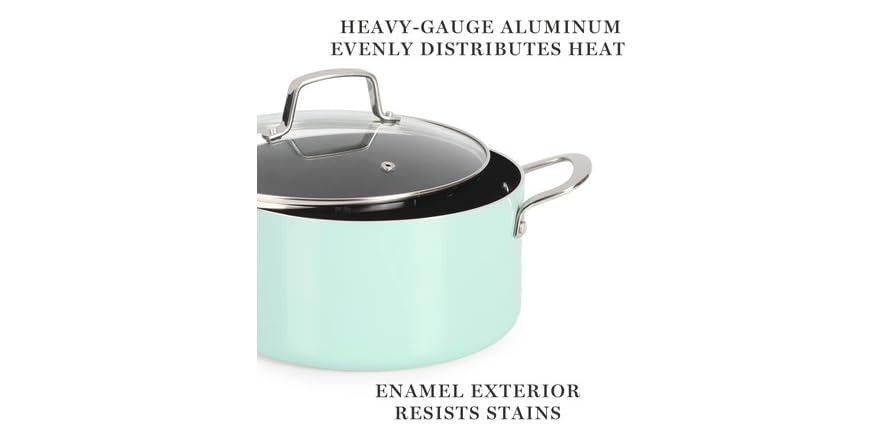 Martha Stewart Nonstick 10-Pc Cookware Set