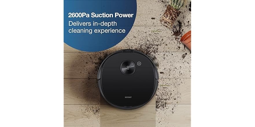 (NEW!) ECOVACS Deebot N8 Pro Robot Vacuum & Mop