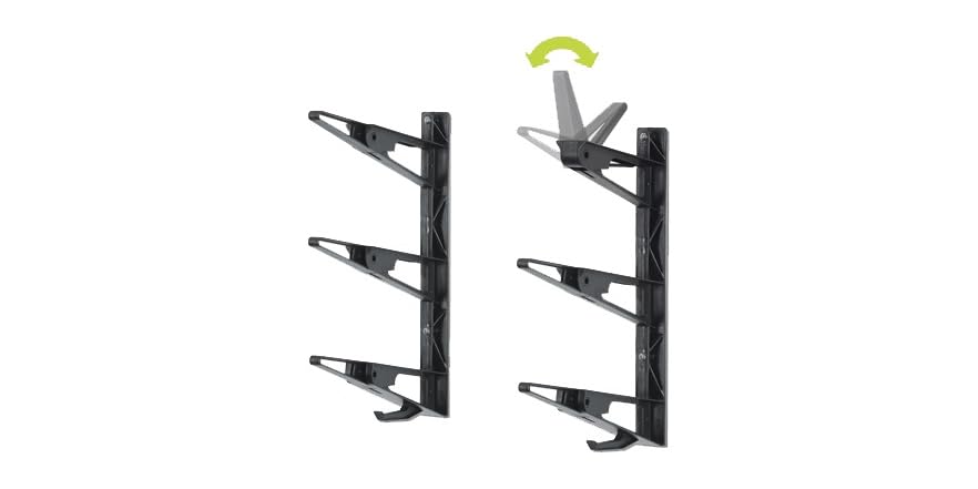 Delta Multi Sport Wall Rack, 2 Pairs of Racks