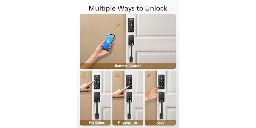 Philips 4000 Series WiFi Smart Deadbolt W/Handleset
