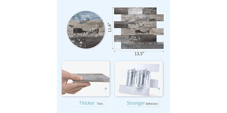 Art3d Wall Panel Wood Green 5-Pack