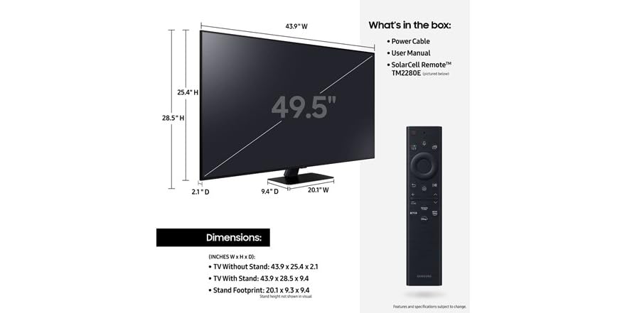 Samsung QLED Q80B Series 4K TV (2022) (Factory Reconditioned)