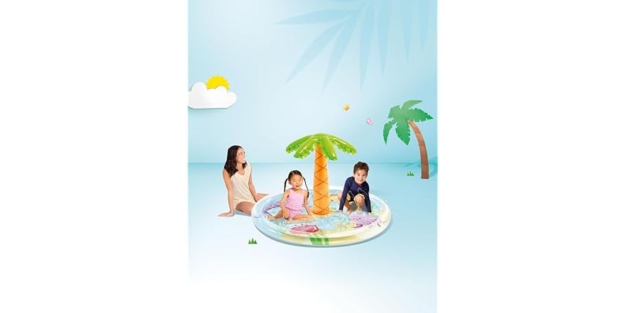 INTEX Palm Tree Inflatable Spray Pool