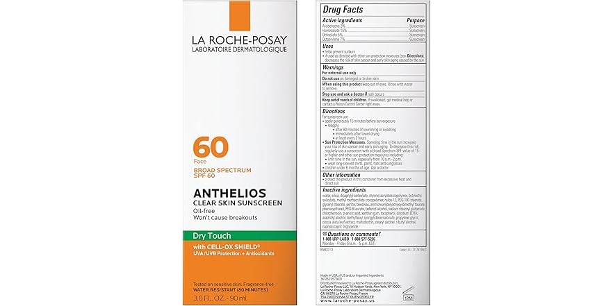 La Roche-Posay Anthelios Clear Skin Sunscreen