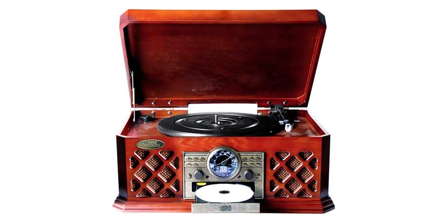 Bluetooth Classic Retro Style Turntable