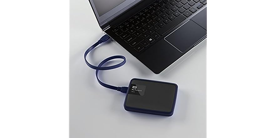 WD Grip Pack for My Passport Ultra 2TB with USB 3.0 Cable, Slate ...