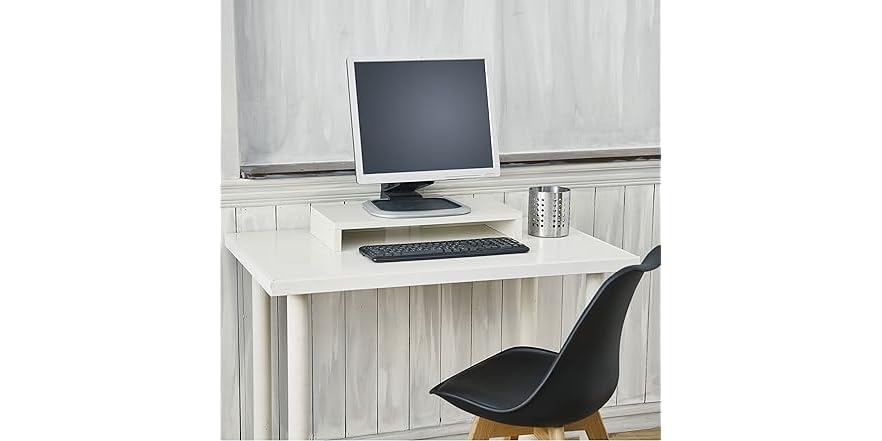 Way Basics Monitor Stand Screen Riser