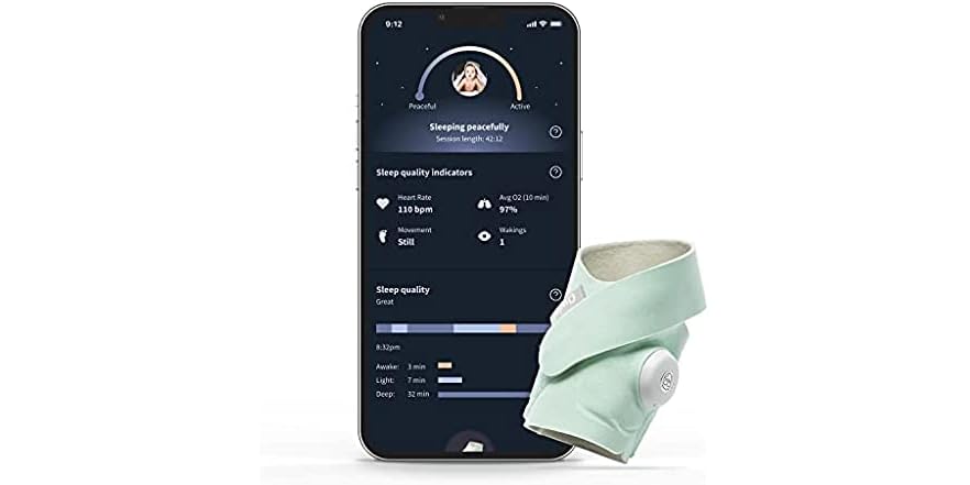 Owlet Dream Sock - Smart Baby Monitor (Open Box)