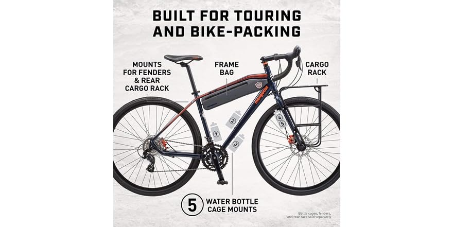 Mongoose Men's Elroy Adventure Bike