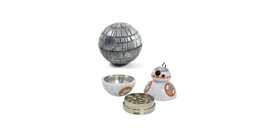 Star Wars 2pc Herb Grinder - Death Star & BB-8