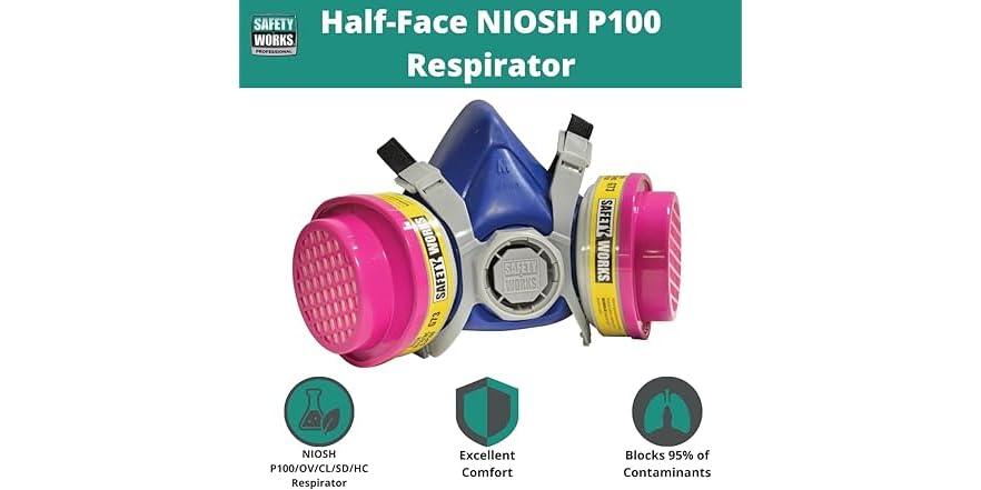 Safety Works SWX00320 Multi-Purpose Respirator