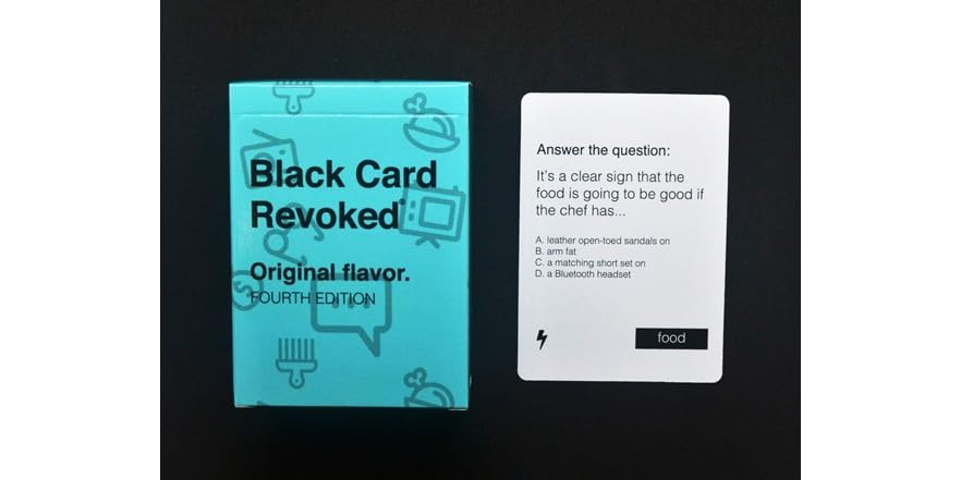 Black Card Revoked Game