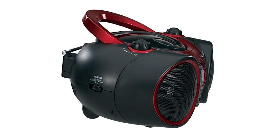 JENSEN CD-490 Portable Stereo CD Player with AM/FM Radio