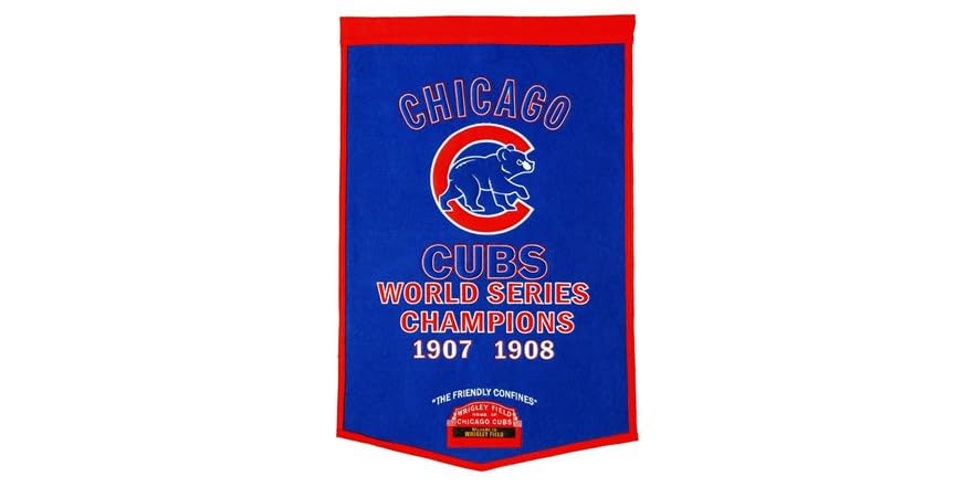 Chicago Cubs MLB Dynasty Banner