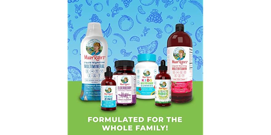 Mary Ruth Kids Multivitamin Organic Gummies