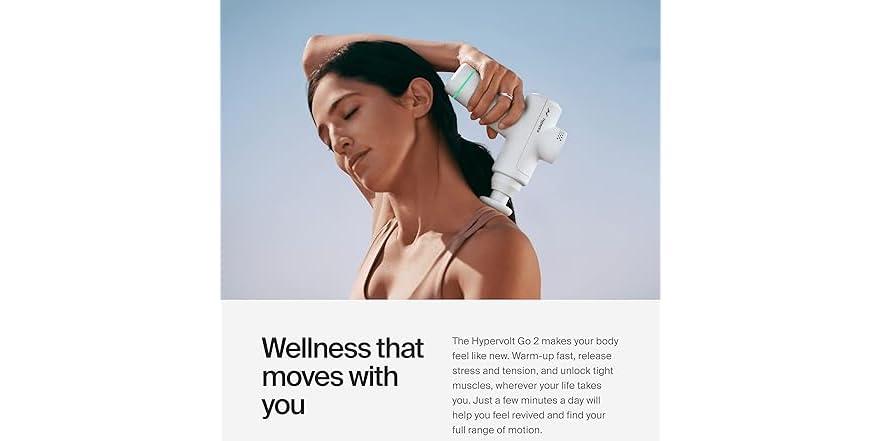 Hyperice Hypervolt Go 2 Massage Gun (Open Box)