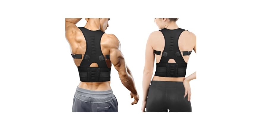 Extreme Fit Padded Back Support Adjustable Straps