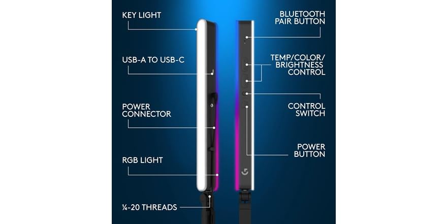Logitech G Litra Beam LX Premium Streaming Light