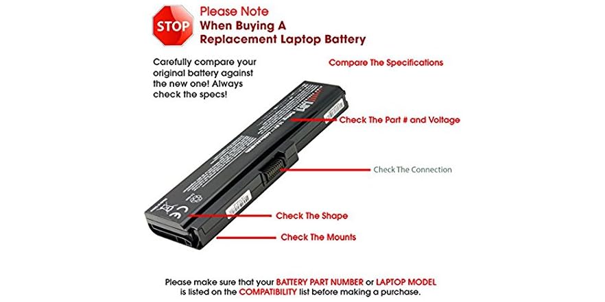 LB1 High Performance Battery for Toshiba Satellite L675D-S7103 ...