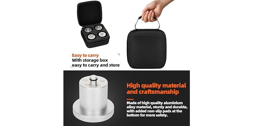 4 Piece Aluminum Heavy Duty Jack Pucks