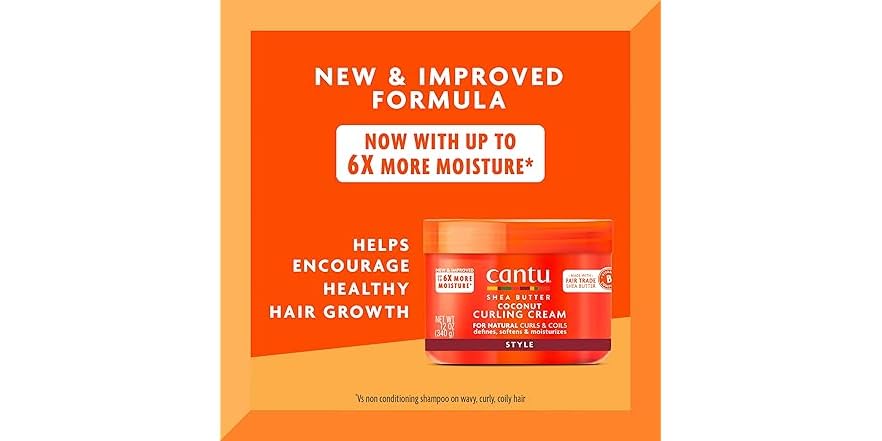 Cantu Shea Butter Coconut Curling Cream