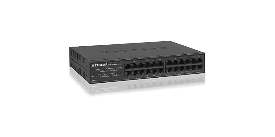 NETGEAR 24-Port GbE Unmanaged Switch (GS324)