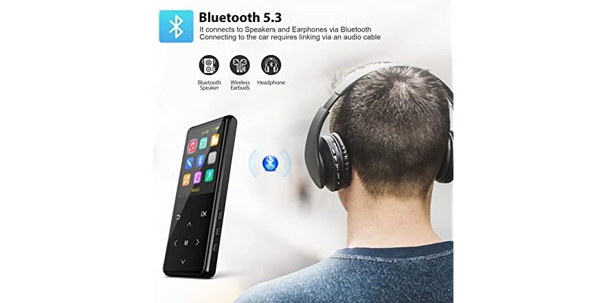 Naetxoa 128GB MP3 Player