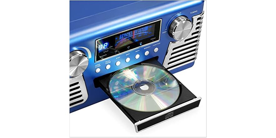 Victrola 50's Retro Bluetooth Record Player