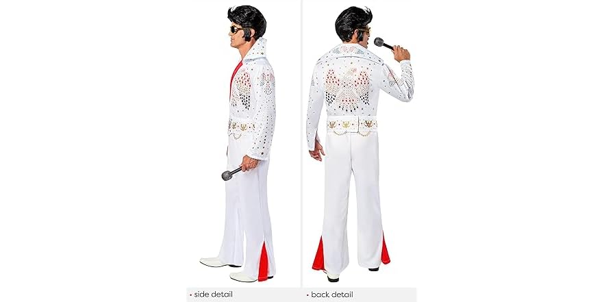 Rubies Elvis Presley Costume Men's Med
