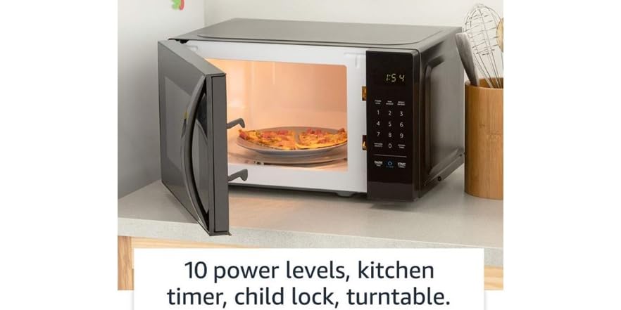 AmazonBasics Alexa-Enabled 700W Microwave
