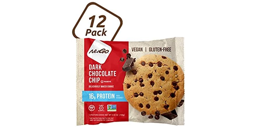 NuGo Protein Cookie, Dark Chocolate Chip
