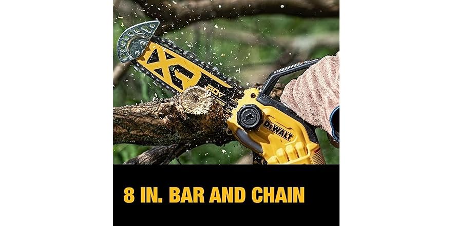 DEWALT DCCS623B 20V MAX Pruning Chainsaw, 8 Inch (Open Box)