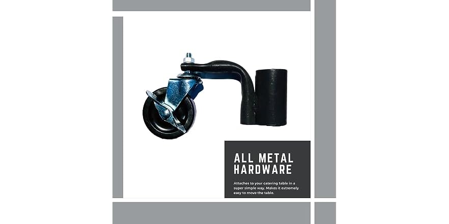 GET-A-Grip Folding Table Caster Wheels