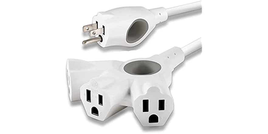 Philips EZGrip 3-Outlet Grounded Extens