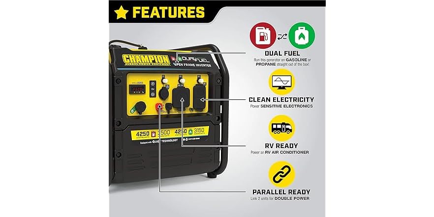 Champion Power Equipment 4250-Watt Generator