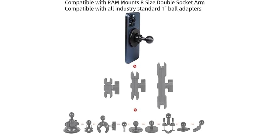 Super Magnetic Phone Holder Base w/ Ball