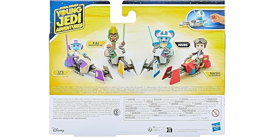 Star Wars: Young Jedi Adventures Nubs Figure & Speeder Bike