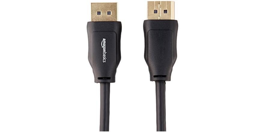 AmazonBasics DisplayPort Cable - 3 Feet