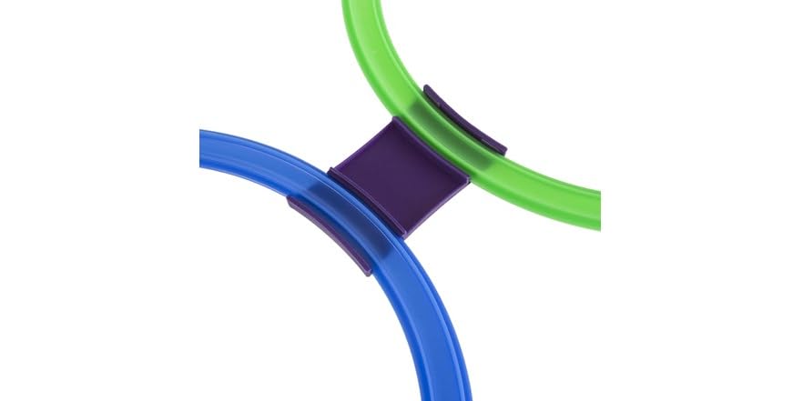 Hopscotch Ring Game with 10 Rings, 15 Connectors