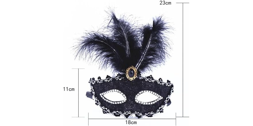 4 PC Masquerade Party Face Mask