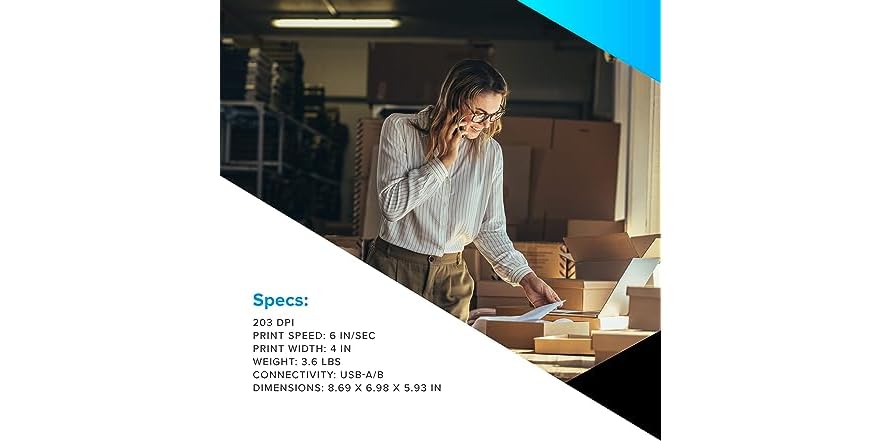 ZEBRA ZD420d Direct Thermal Desktop Printer (Open Box)