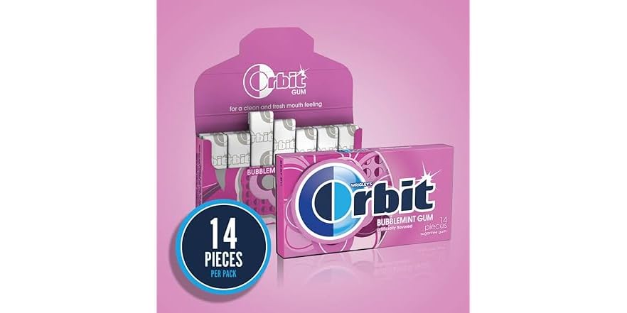 Orbit Bubblemint 168ct