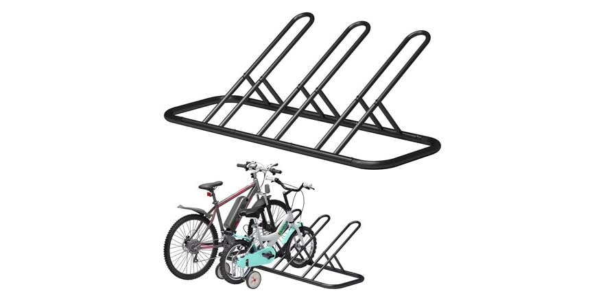 3 Bike Rack for Garage, Indoor/Outdoor