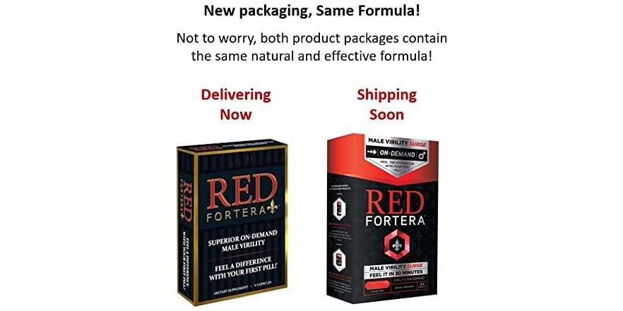 Red Fortera Fast Acting Energy Booster