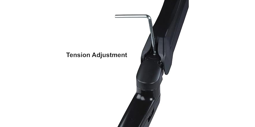 Atlantic Full Motion Gas Spring Desk Mount