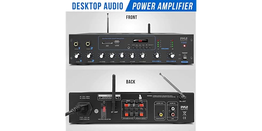 Pyle Professional Powered Amplifier