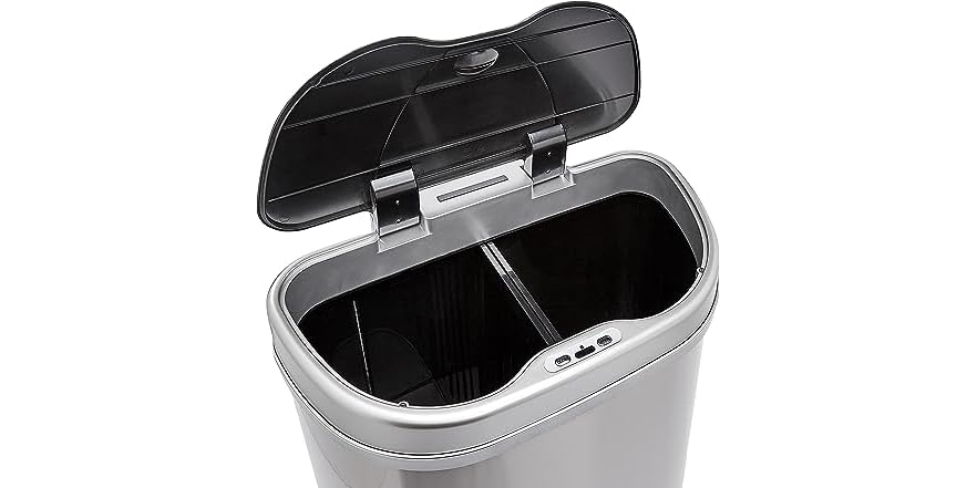 Amazon Basics Automatic Hands-Free Trash Cans